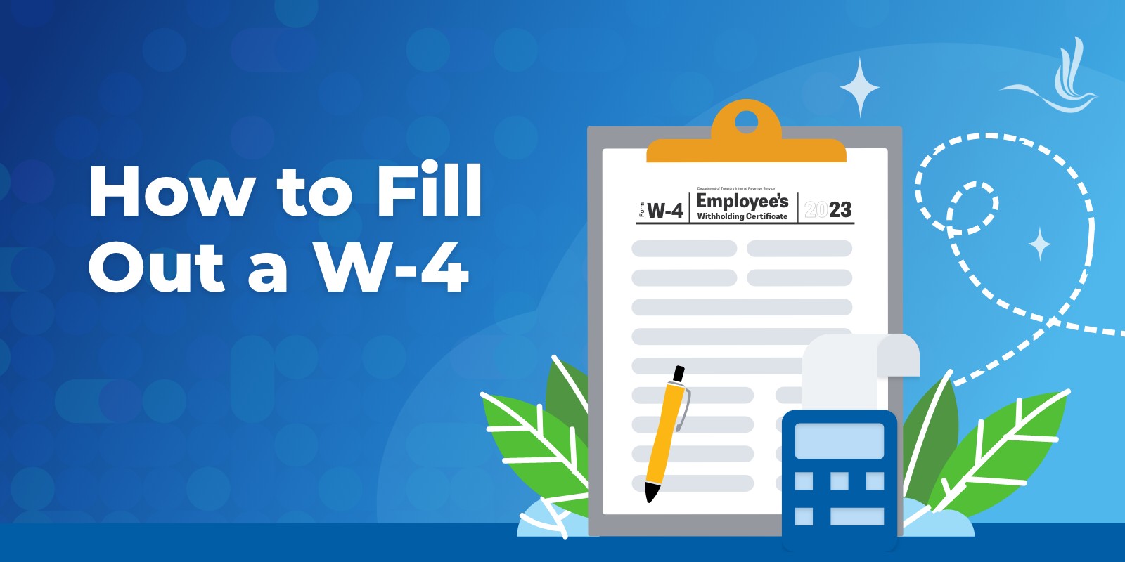 How To Fill Out A W 4 Optima Tax Relief