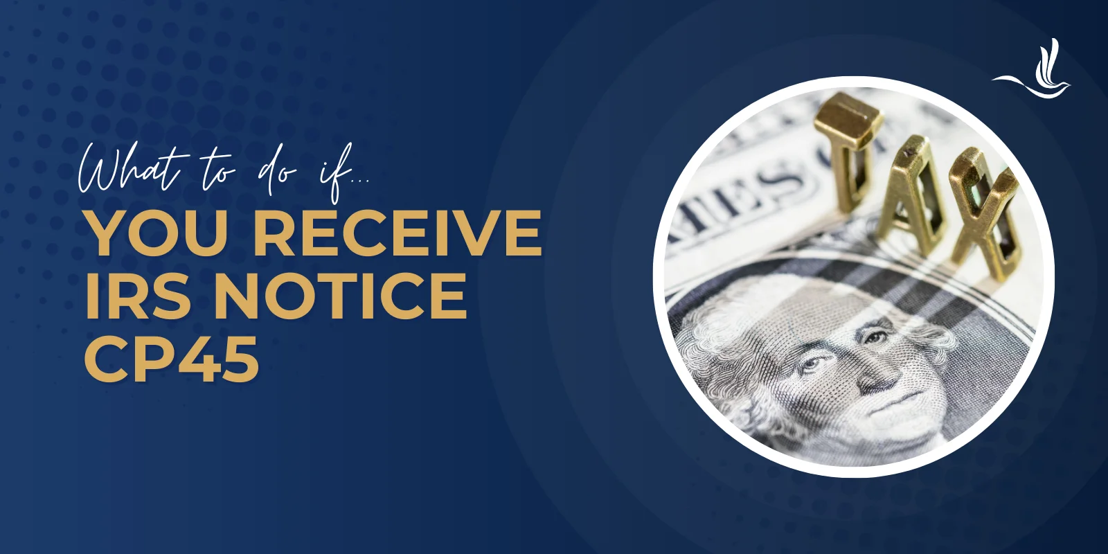 What To Do If You Receive IRS Notice CP45 | Optima Tax Relief